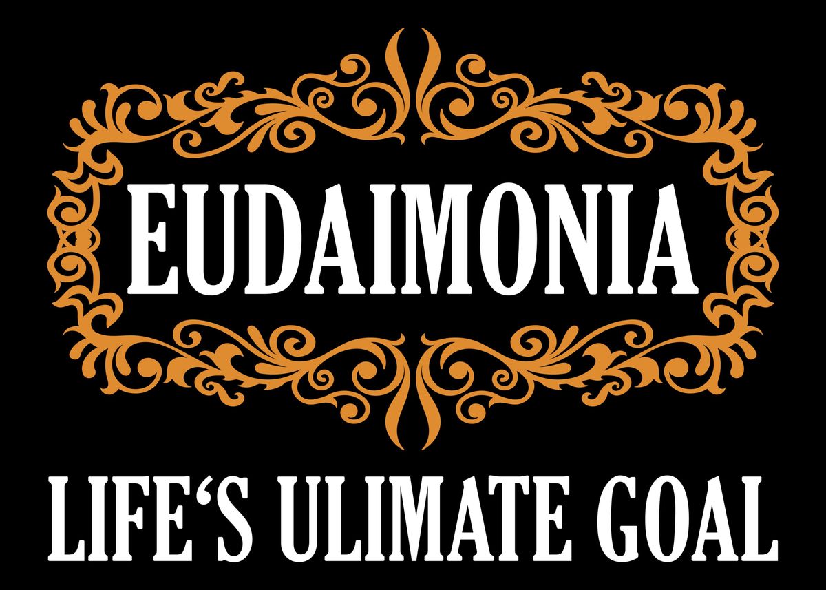 'Stoicism Eudaimonia' Poster, picture, metal print, paint by Christian ...