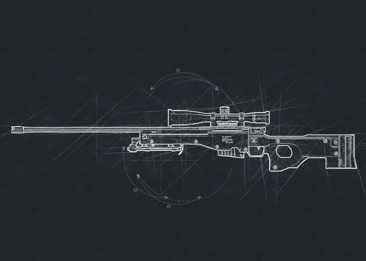 'AWM Code' Poster, picture, metal print, paint by Ammar Zain | Displate