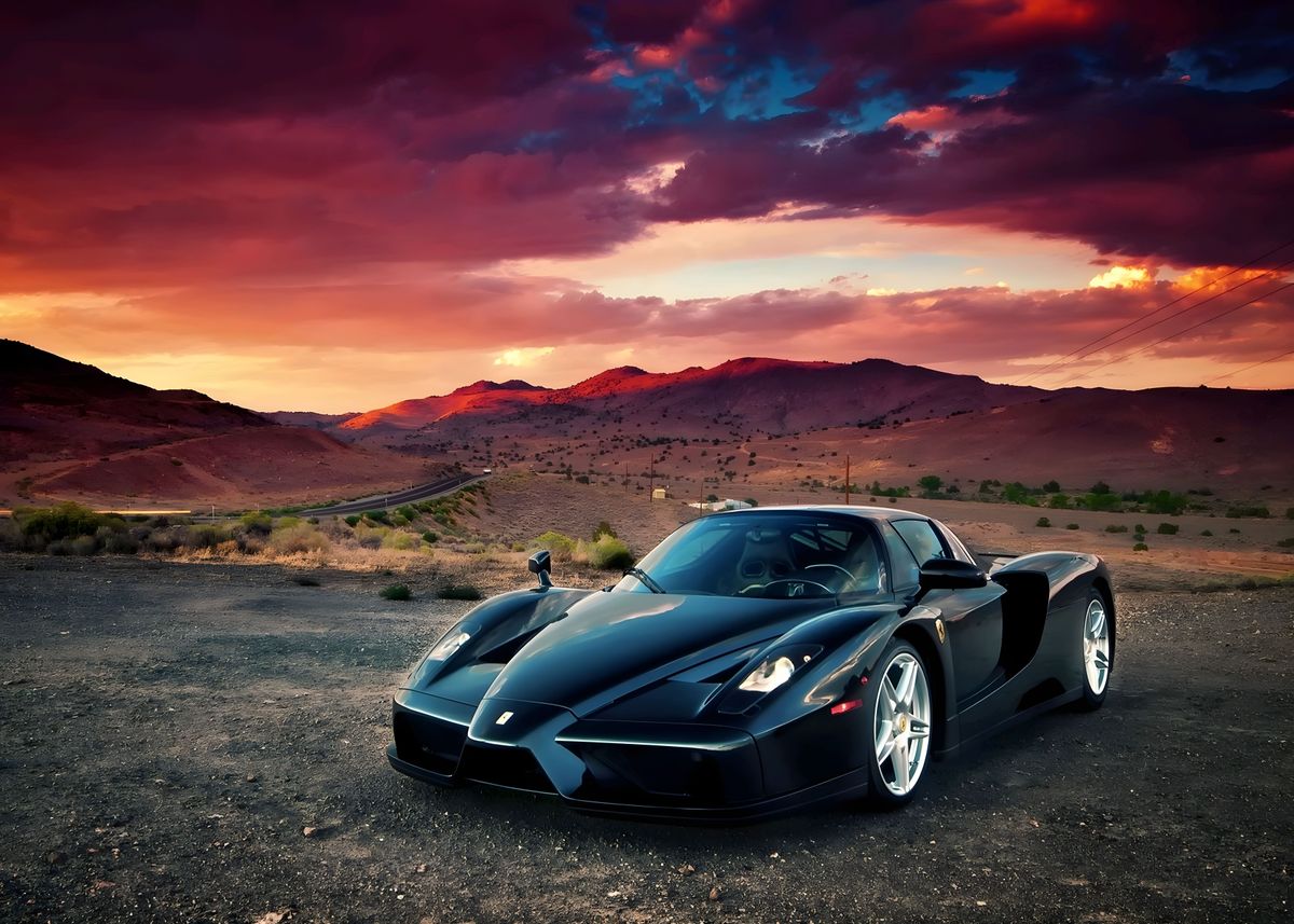 'Ferrari Enzo ' Poster, picture, metal print, paint by Sport Cars ...