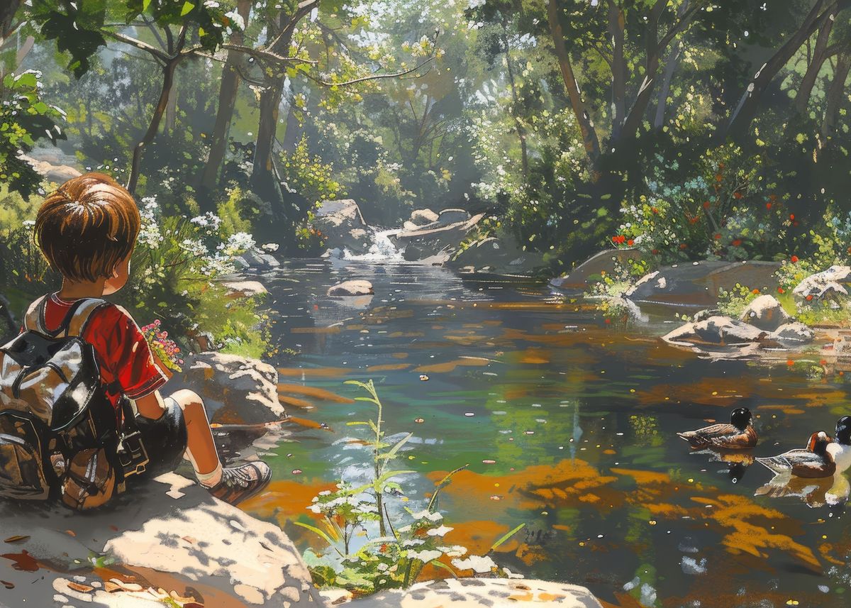 'Wild Wonders' Poster, picture, metal print, paint by Artexio | Displate