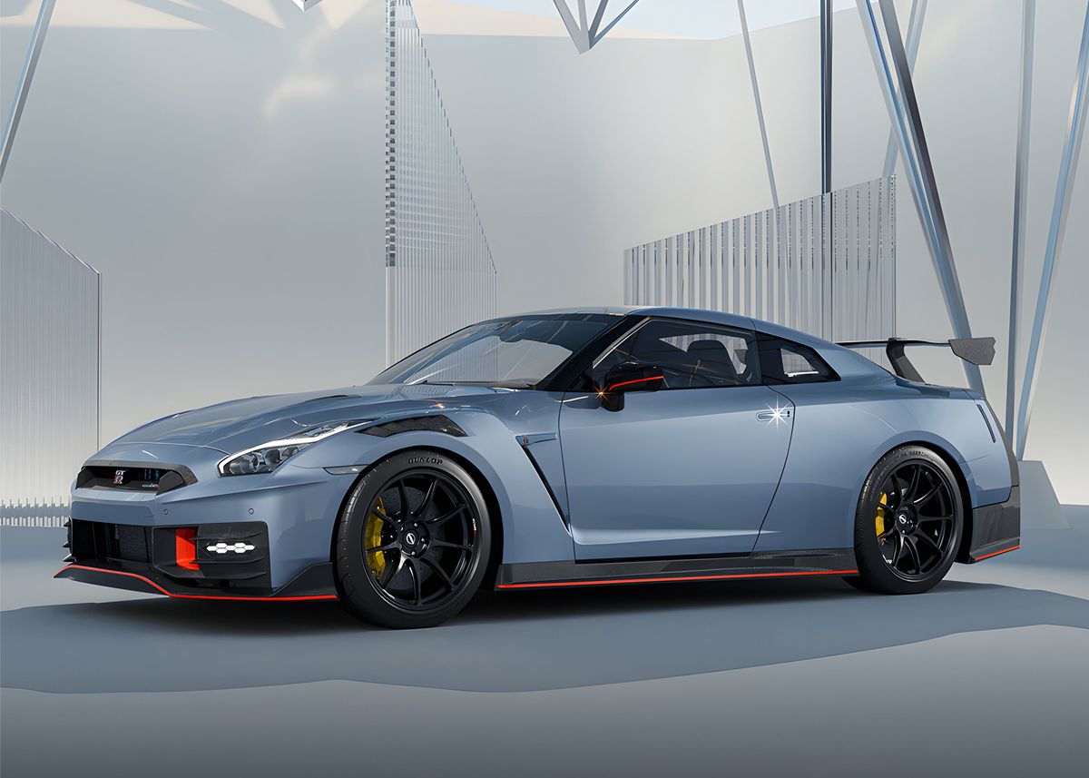 'R35 Nissan GTR' Poster, picture, metal print, paint by Nex Project ...