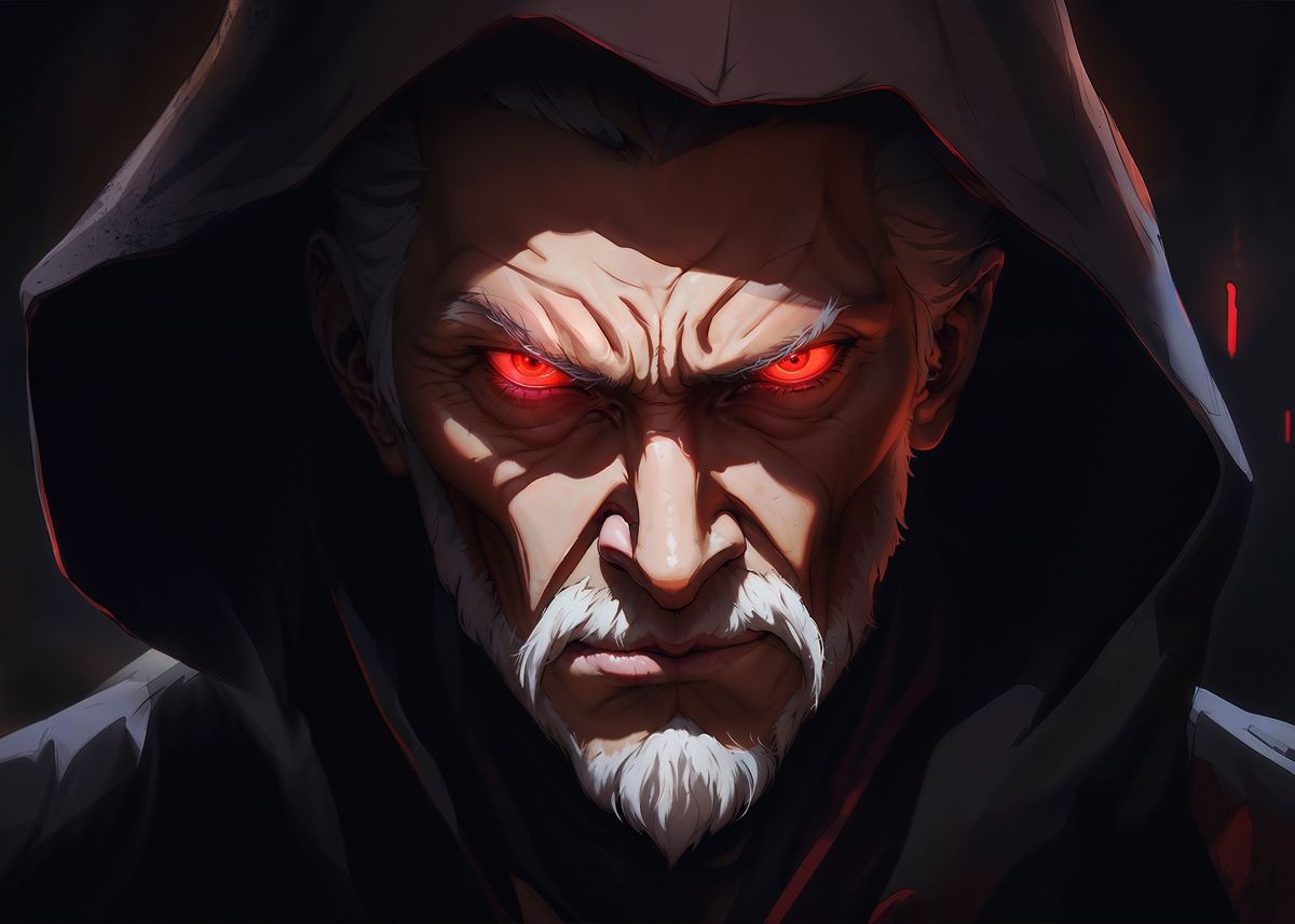 'Alaric Von Beller Close Up' Poster, picture, metal print, paint by ...