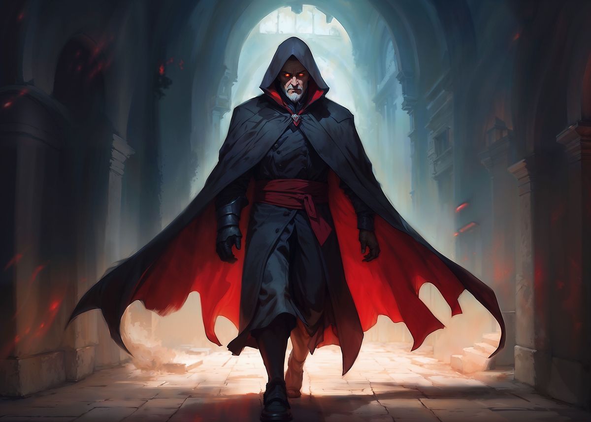 'Alaric Van Beller' Poster, picture, metal print, paint by Deadhaus ...