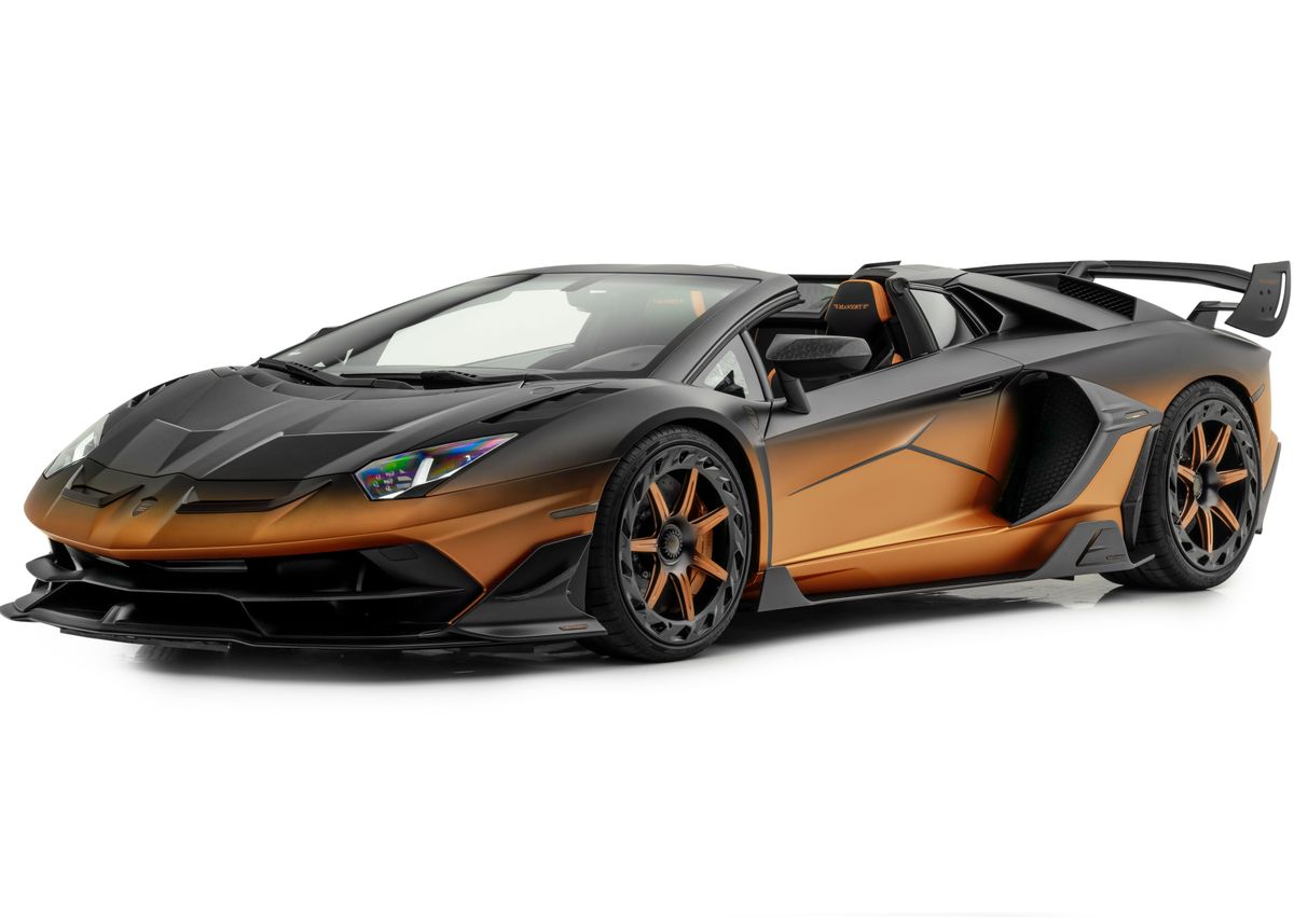 'Lamborghini SVJ Mansory' Poster, picture, metal print, paint by Ralf ...