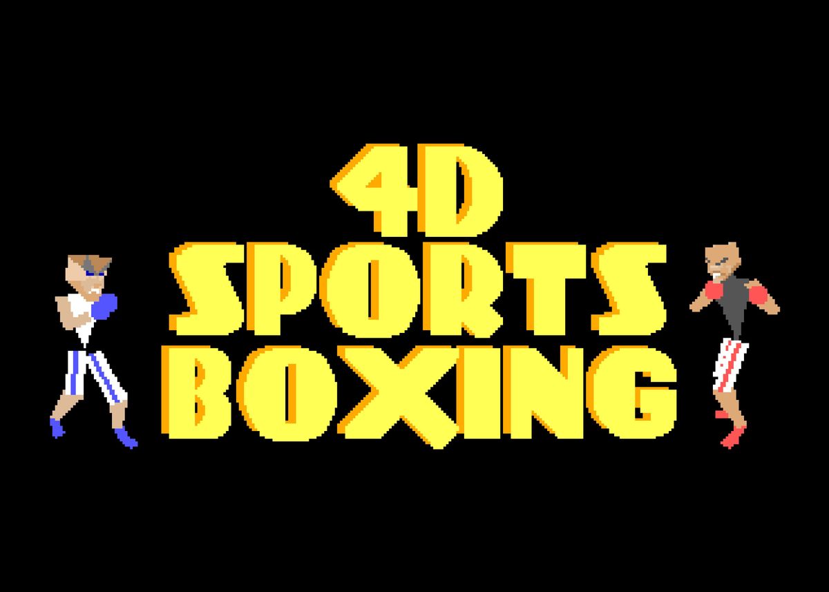 '4D Sports Boxing' Poster, picture, metal print, paint by Chris Corkin ...