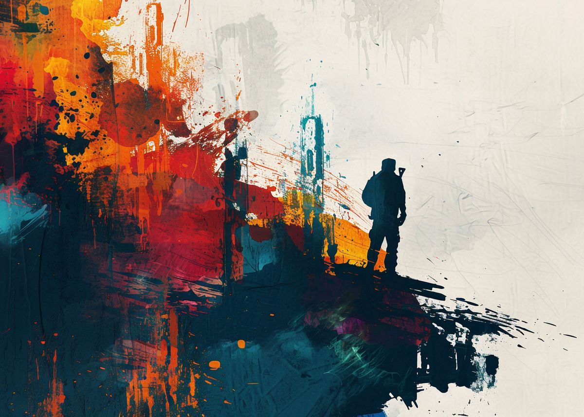 'The Benghazi Compound A F' Poster, picture, metal print, paint by Kaye ...