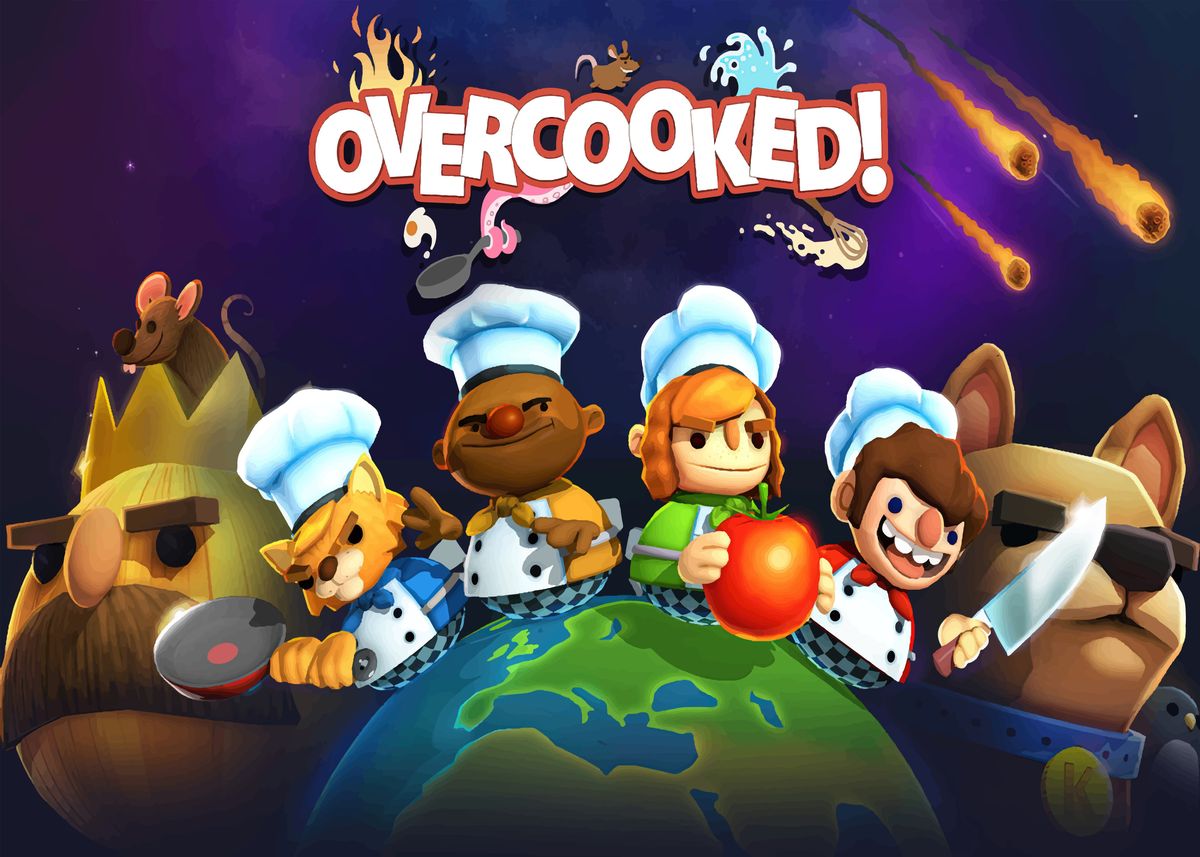 'overcooked' Poster, picture, metal print, paint by gepenkz xxx | Displate