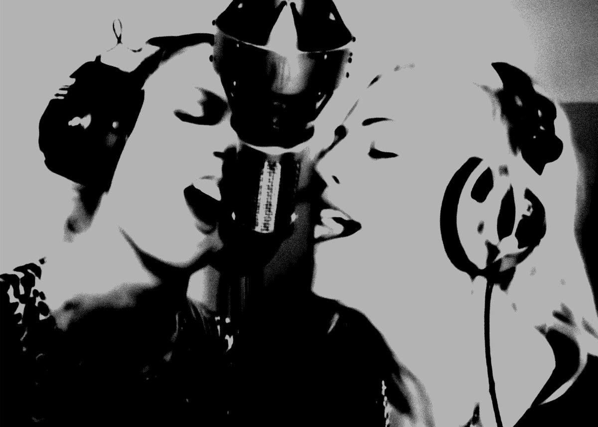 'Garbage feat Brody Dalle' Poster, picture, metal print, paint by ...