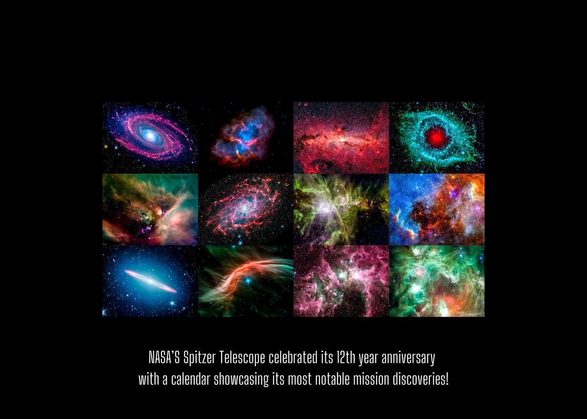 'NASA Mission Calendar' Poster, picture, metal print, paint by Gee Gee ...