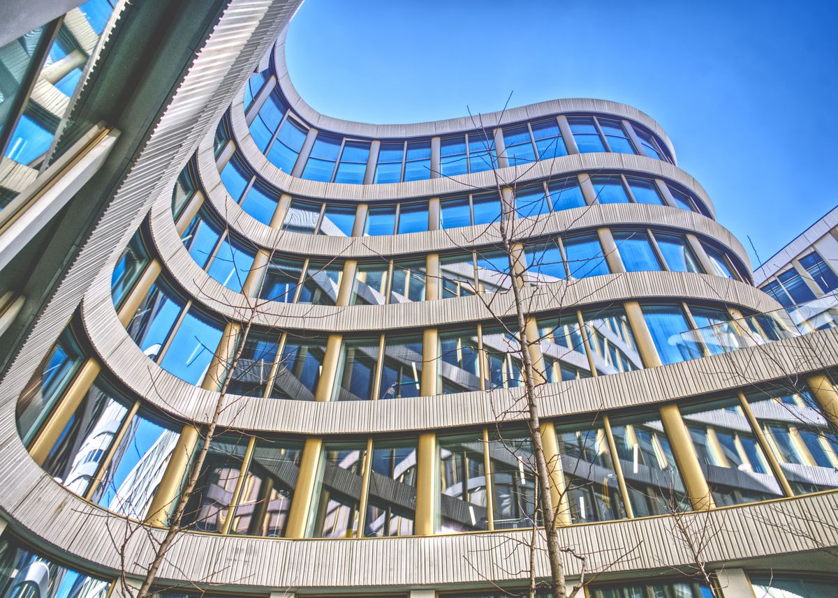 'BNP offices' Poster, picture, metal print, paint by Laurent Lequenne ...