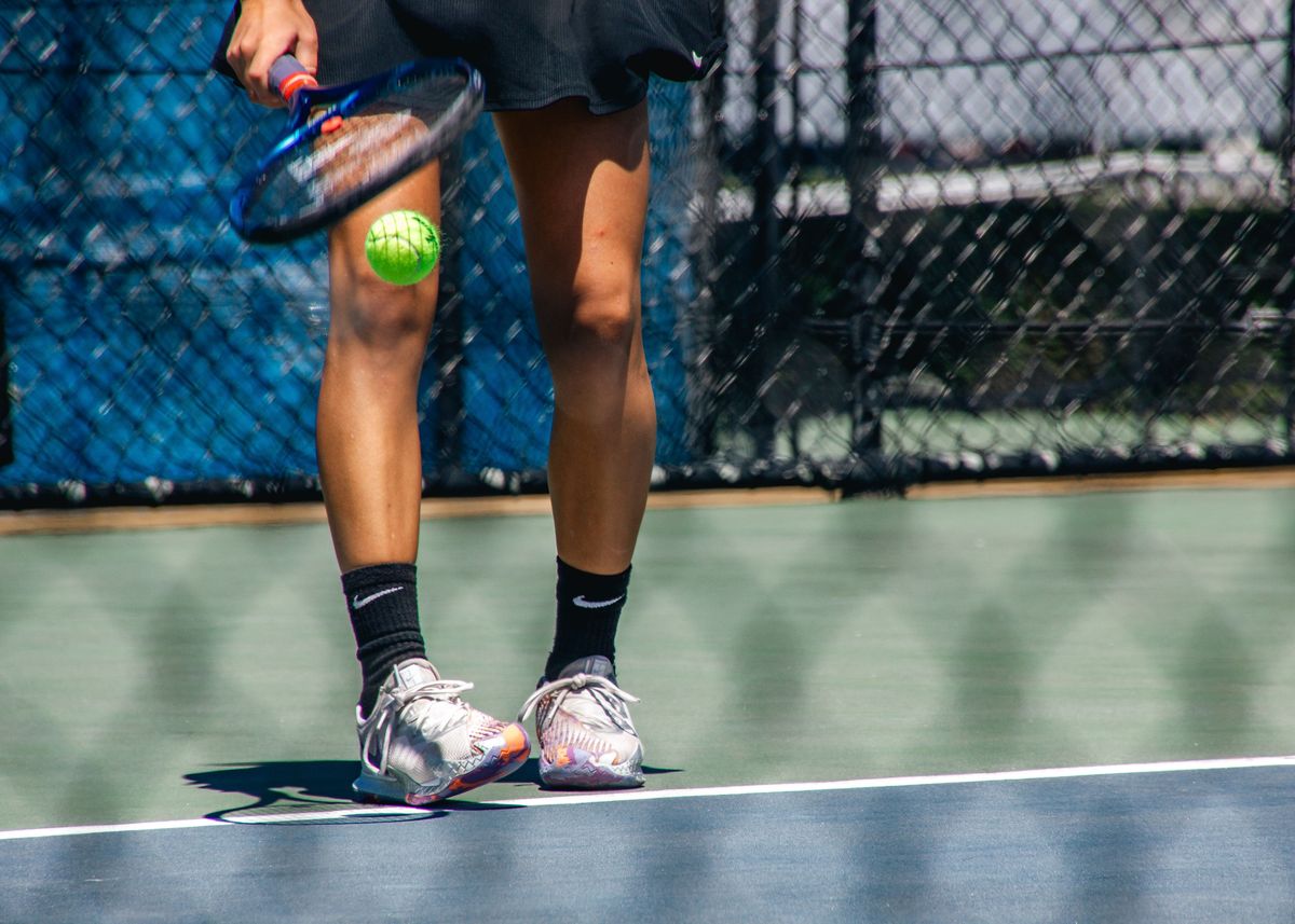 'Tennis Player' Poster, picture, metal print, paint by Ingrid Nagy ...