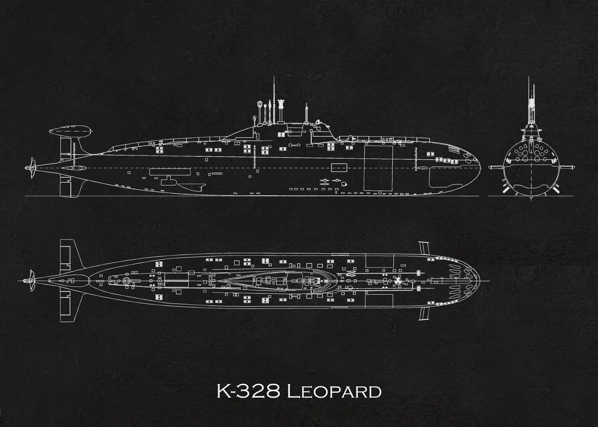'K328 Leopard' Poster, picture, metal print, paint by Blueprint Expert ...