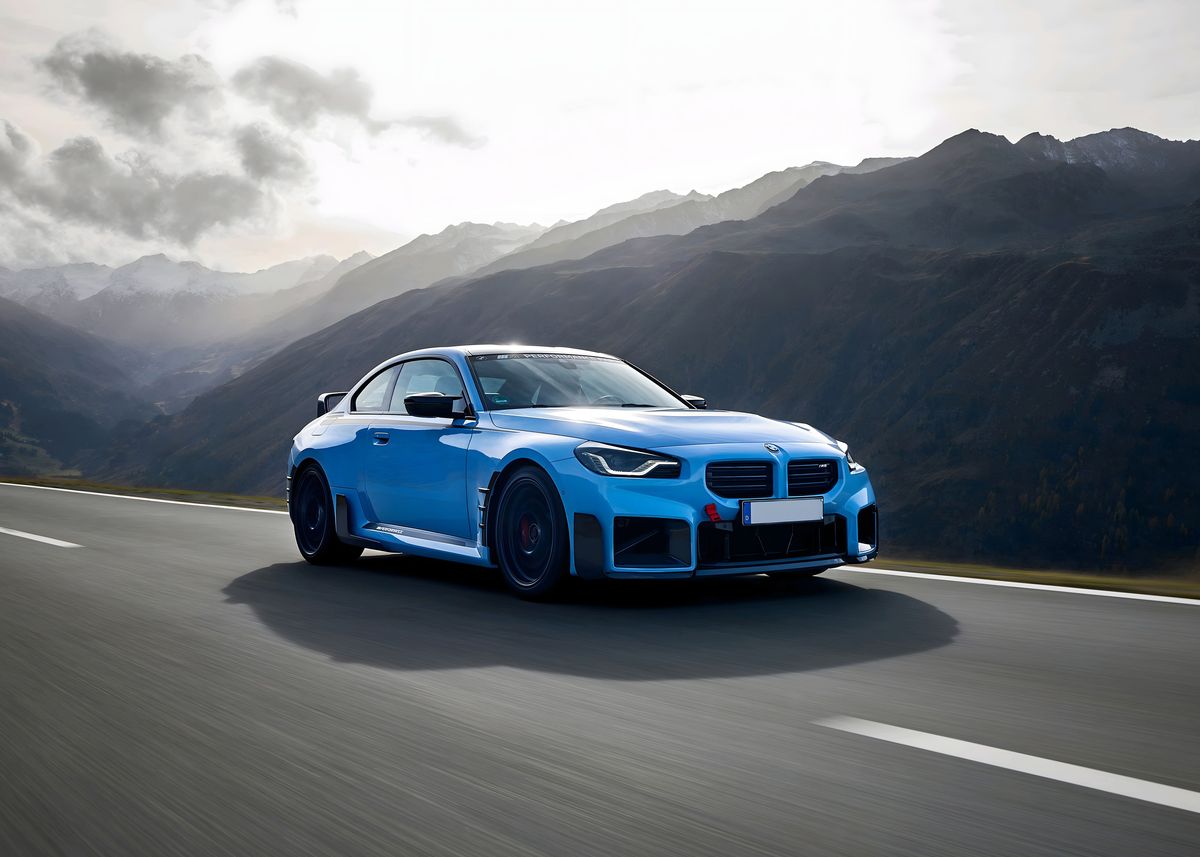 'BMW i5 M60' Poster, picture, metal print, paint by Most Wanted 911 ...