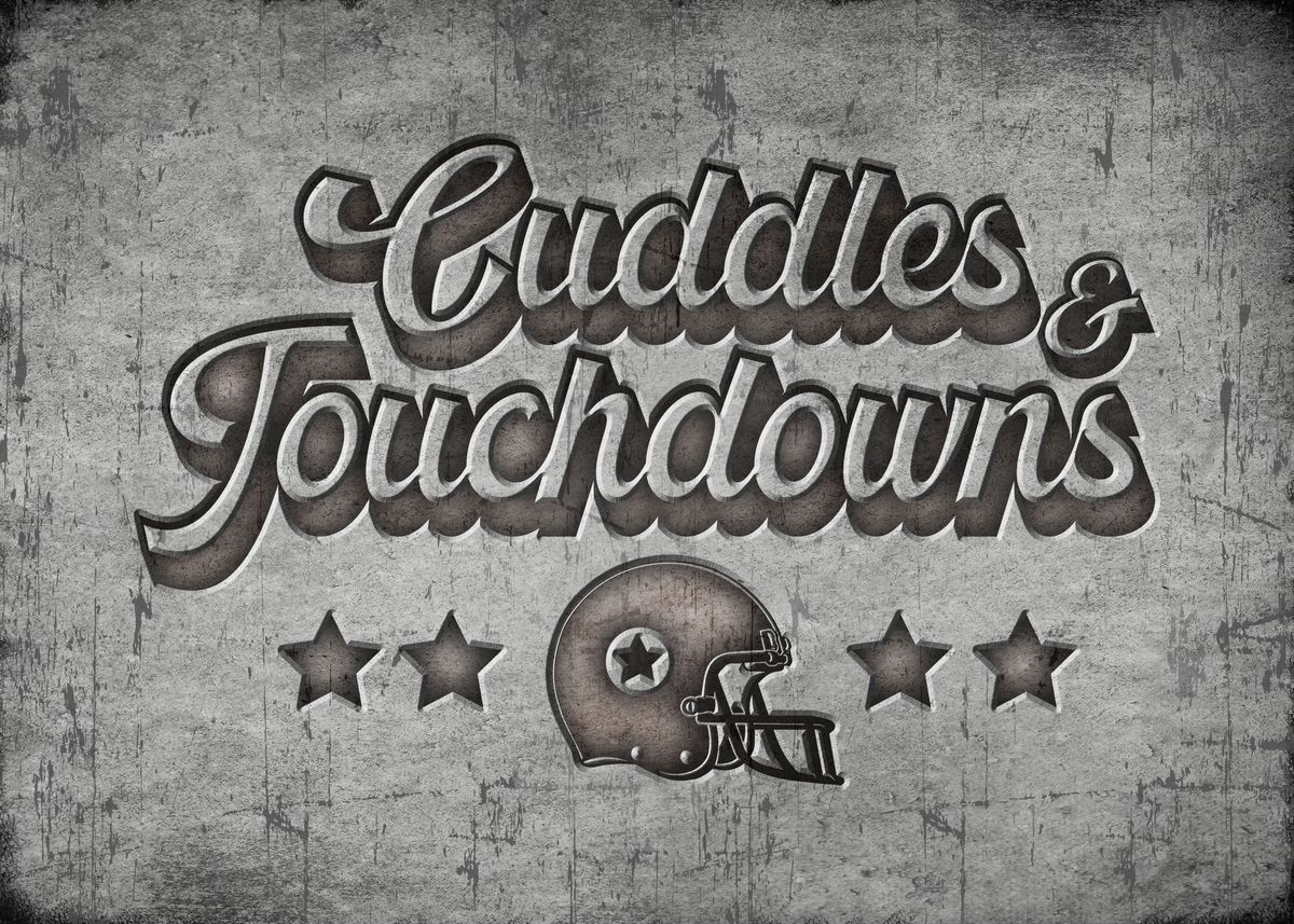 'Cuddles Touchdown' Poster, picture, metal print, paint by XandYart ...