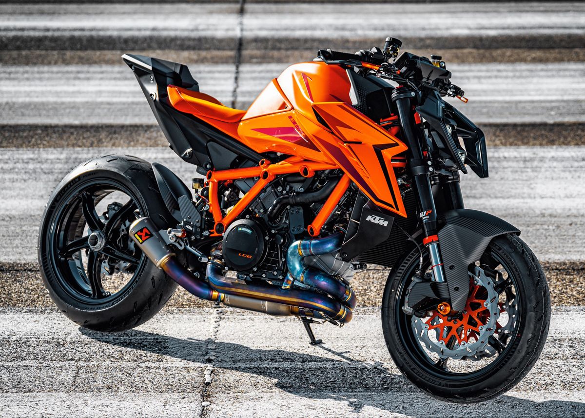 'KTM 1390 Super Duke' Poster, picture, metal print, paint by Galaxy Des ...