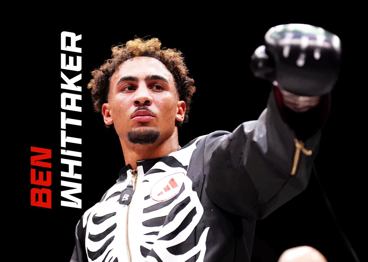 'Ben Whittaker' Poster, picture, metal print, paint by Best Arts | Displate