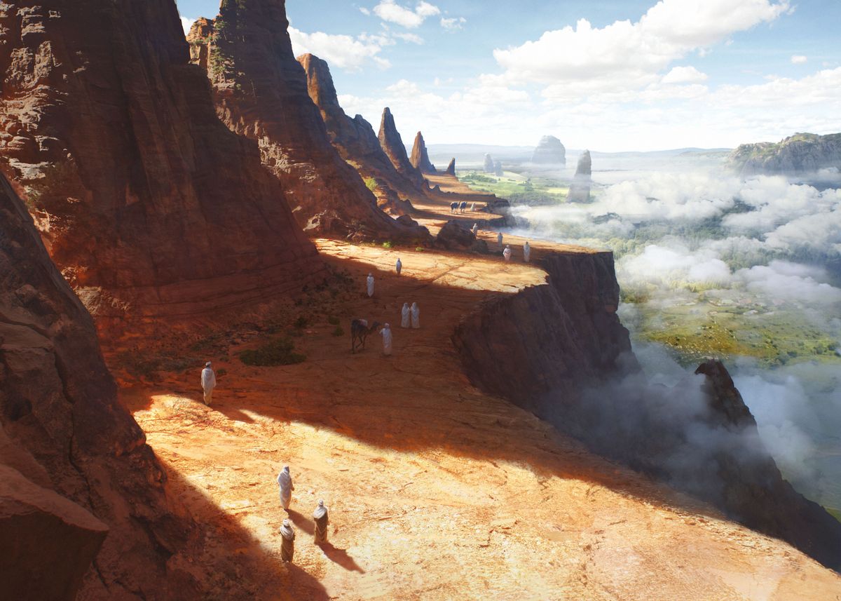 'Exodus' Poster, picture, metal print, paint by Max Asabin | Displate