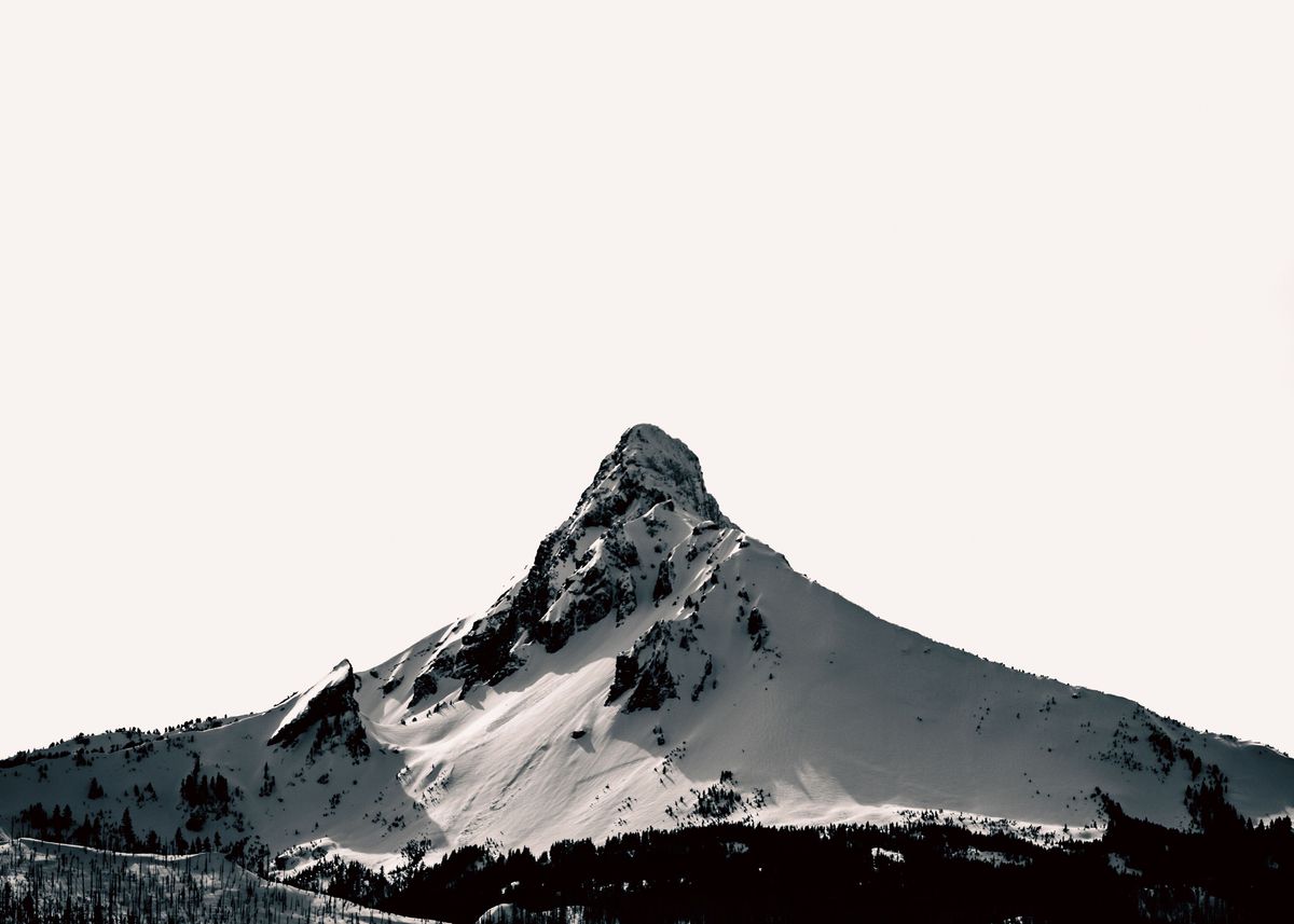 'Mount Washington ' Poster, picture, metal print, paint by Hannah Kemp ...