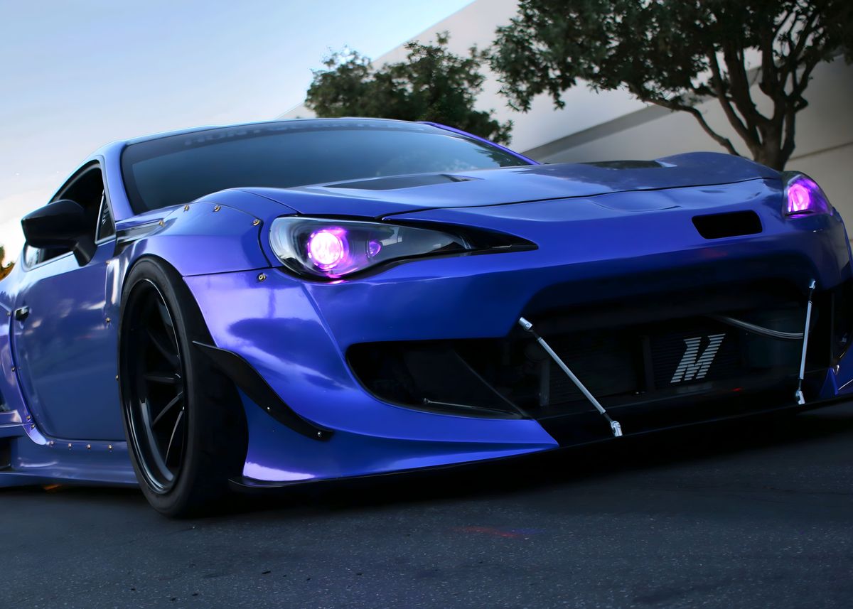 'Subaru BRZ ' Poster, picture, metal print, paint by auto cars | Displate