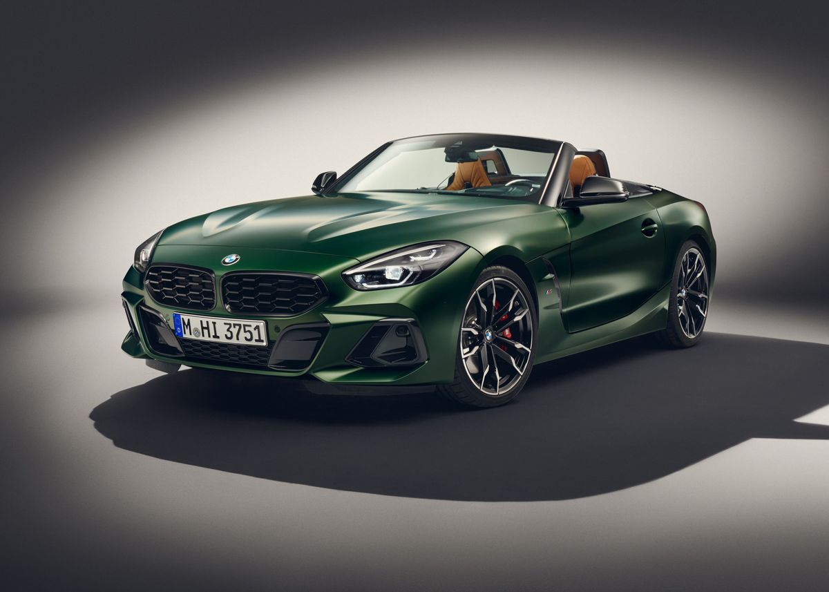 'Bmw z4 2024' Poster, picture, metal print, paint by Auto Maniac | Displate