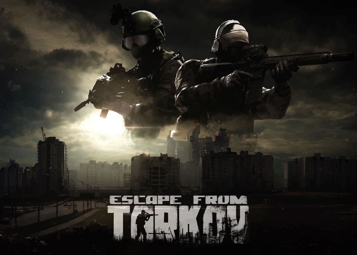 'escape from tarkov' Poster, picture, metal print, paint by Sadam nafis ...