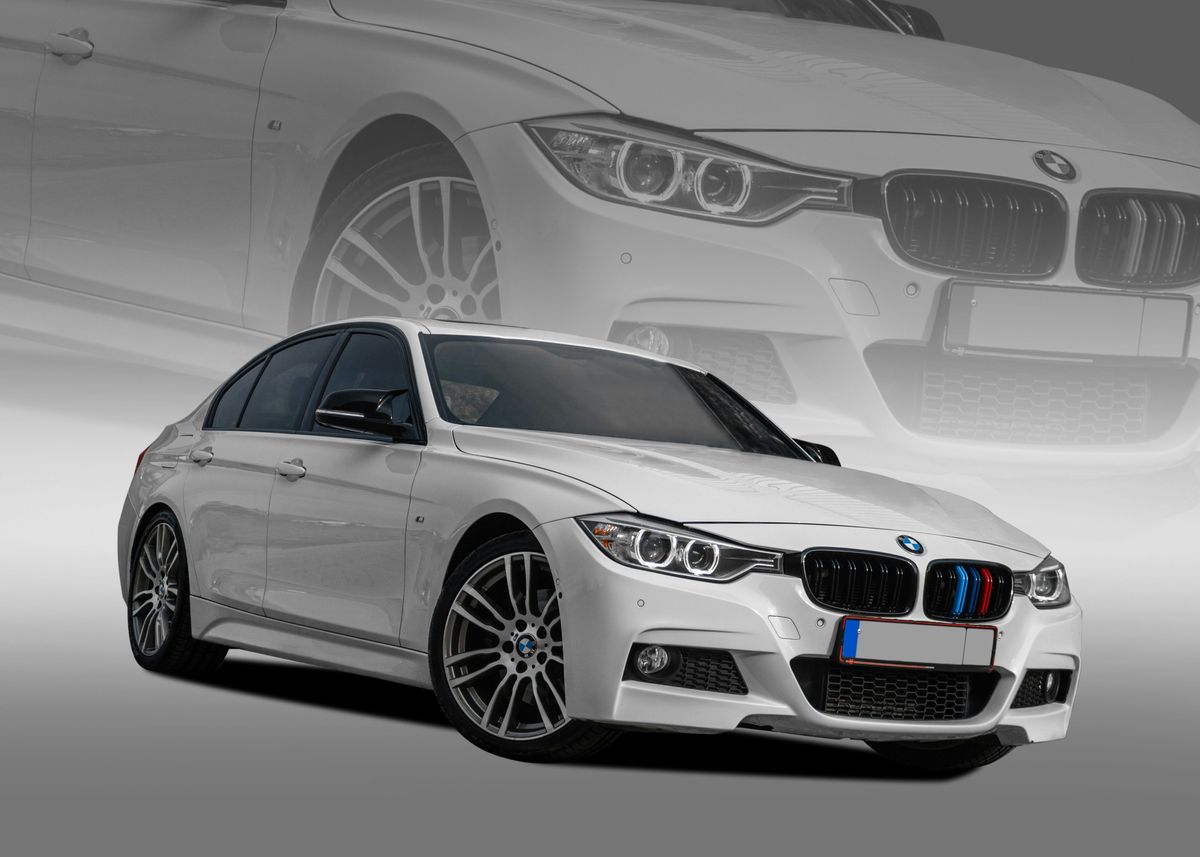 'Bmw 3 series' Poster, picture, metal print, paint by capture art ...