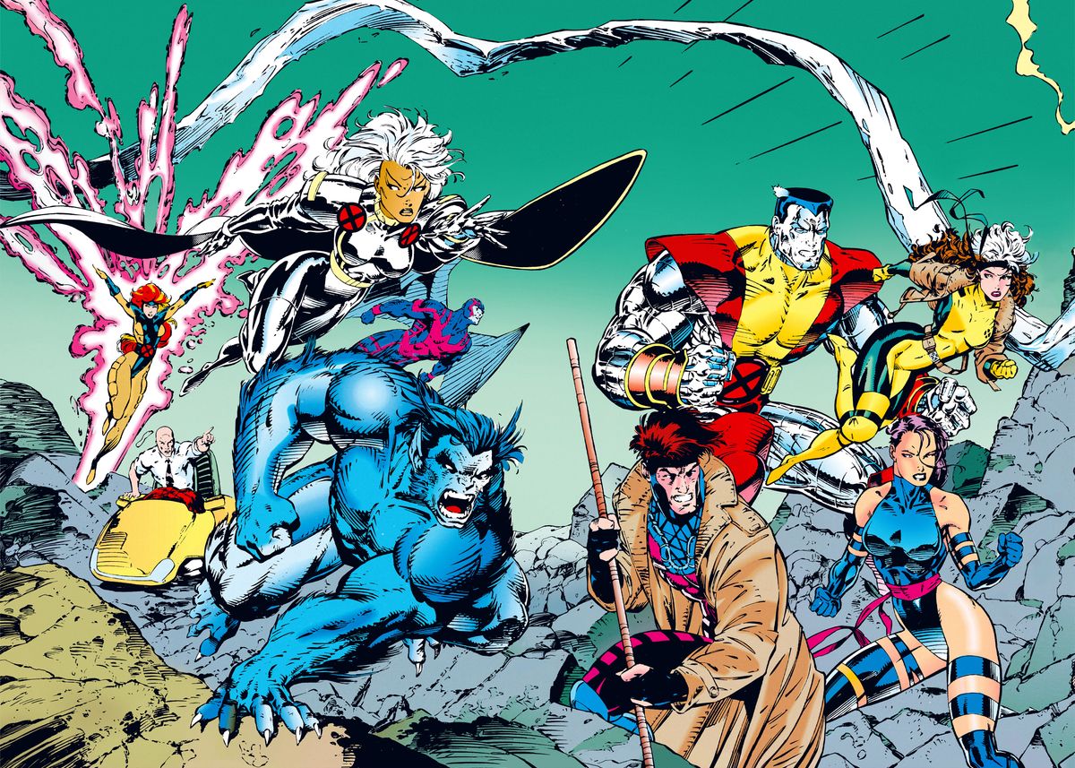 'X-Men (1991) #1 - Part 1' Poster, picture, metal print, paint by ...