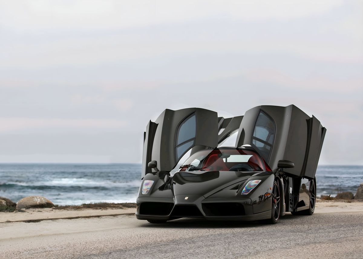 'Ferrari Enzo ' Poster, picture, metal print, paint by Game cars | Displate