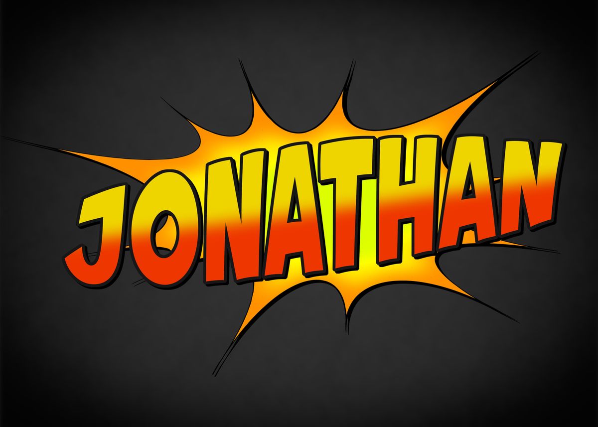 'Jonathan' Poster, picture, metal print, paint by RogueDesign | Displate