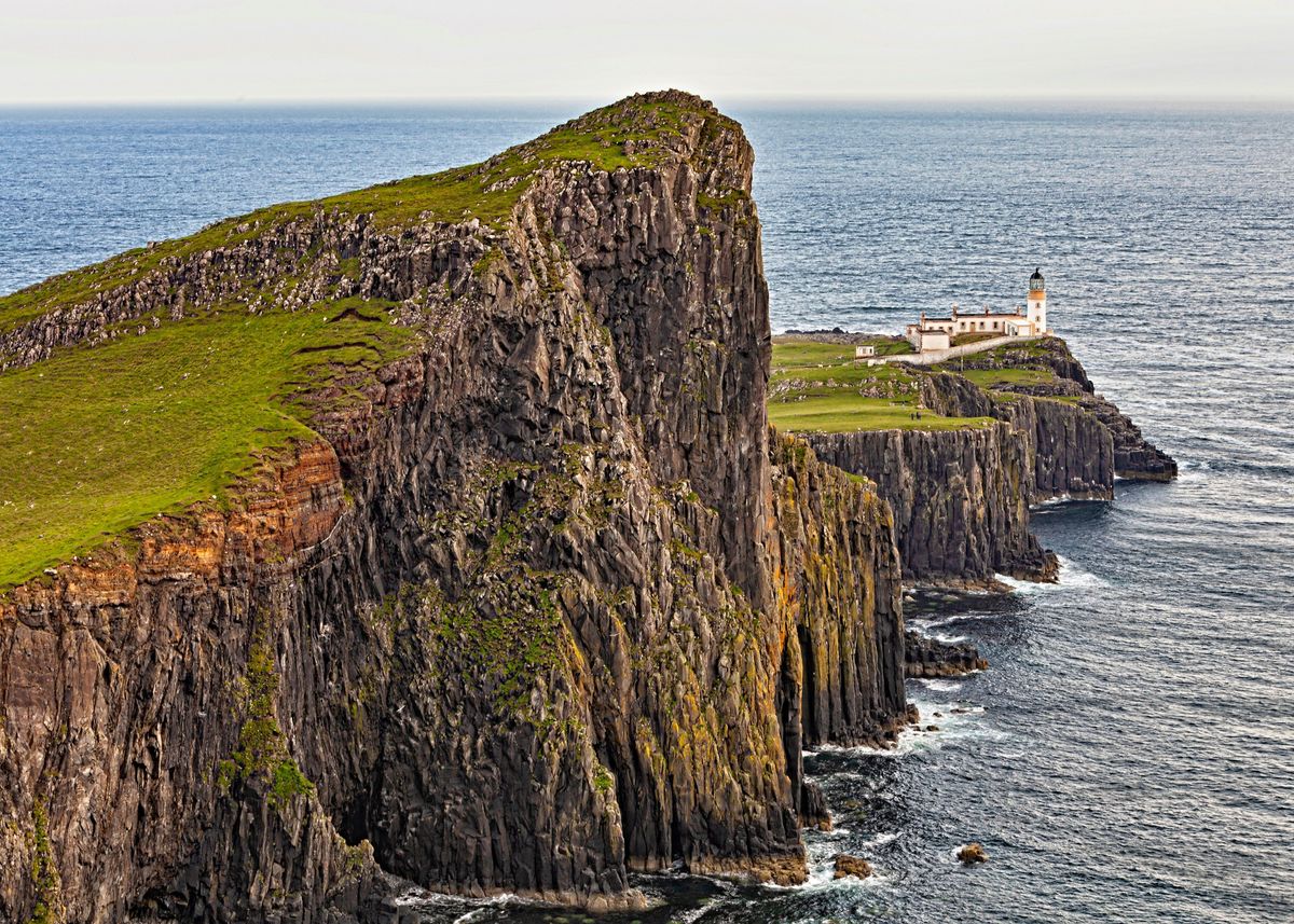 'Neist Point Lighthouse' Poster, picture, metal print, paint by ...
