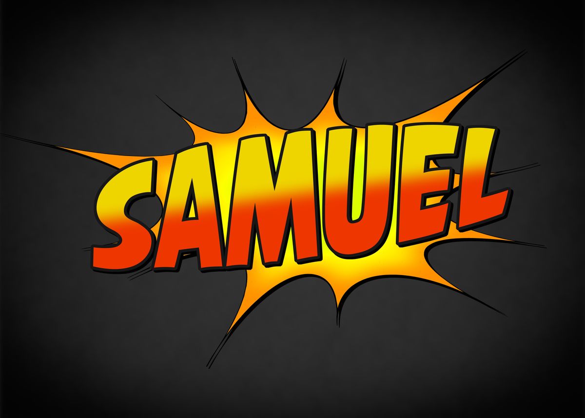 'Samuel' Poster, picture, metal print, paint by RogueDesign | Displate