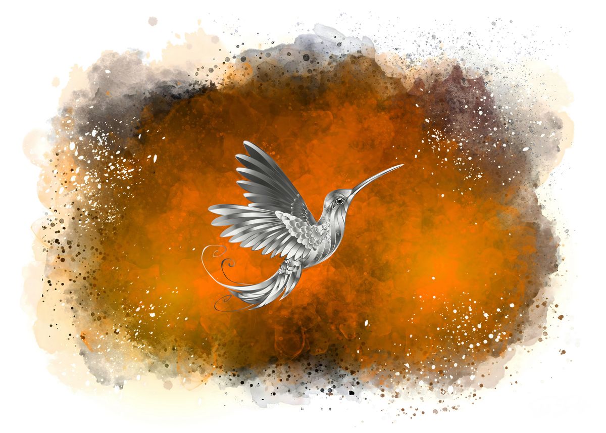 'Flying High' Poster, picture, metal print, paint by Steff Design ...