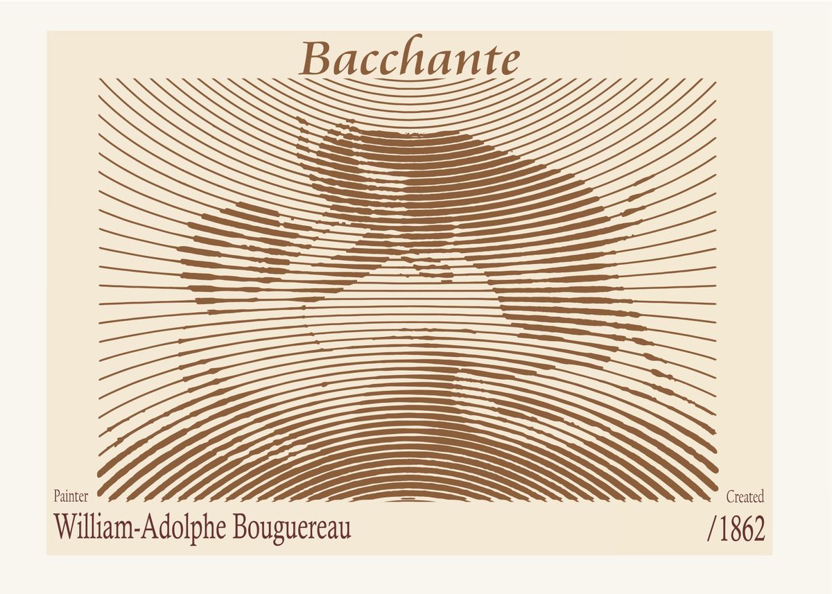 'Bacchante ' Poster, picture, metal print, paint by The Best Poster ...