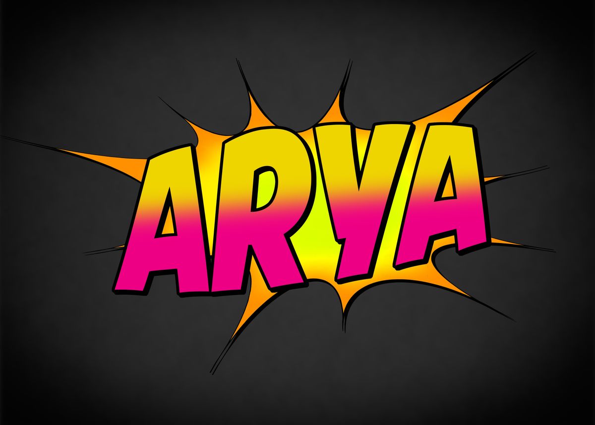 'Arya' Poster, picture, metal print, paint by RogueDesign | Displate