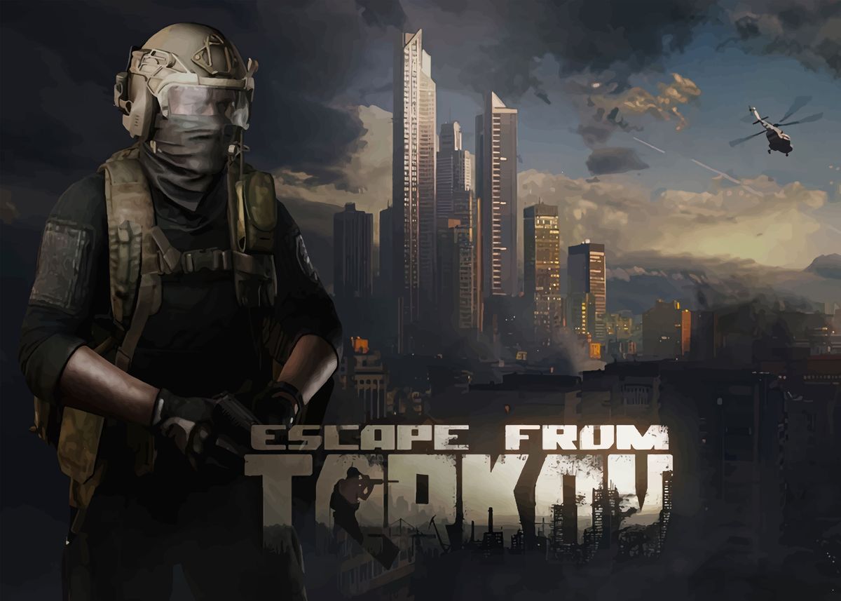 'escape from tarkov' Poster, picture, metal print, paint by adamz art ...