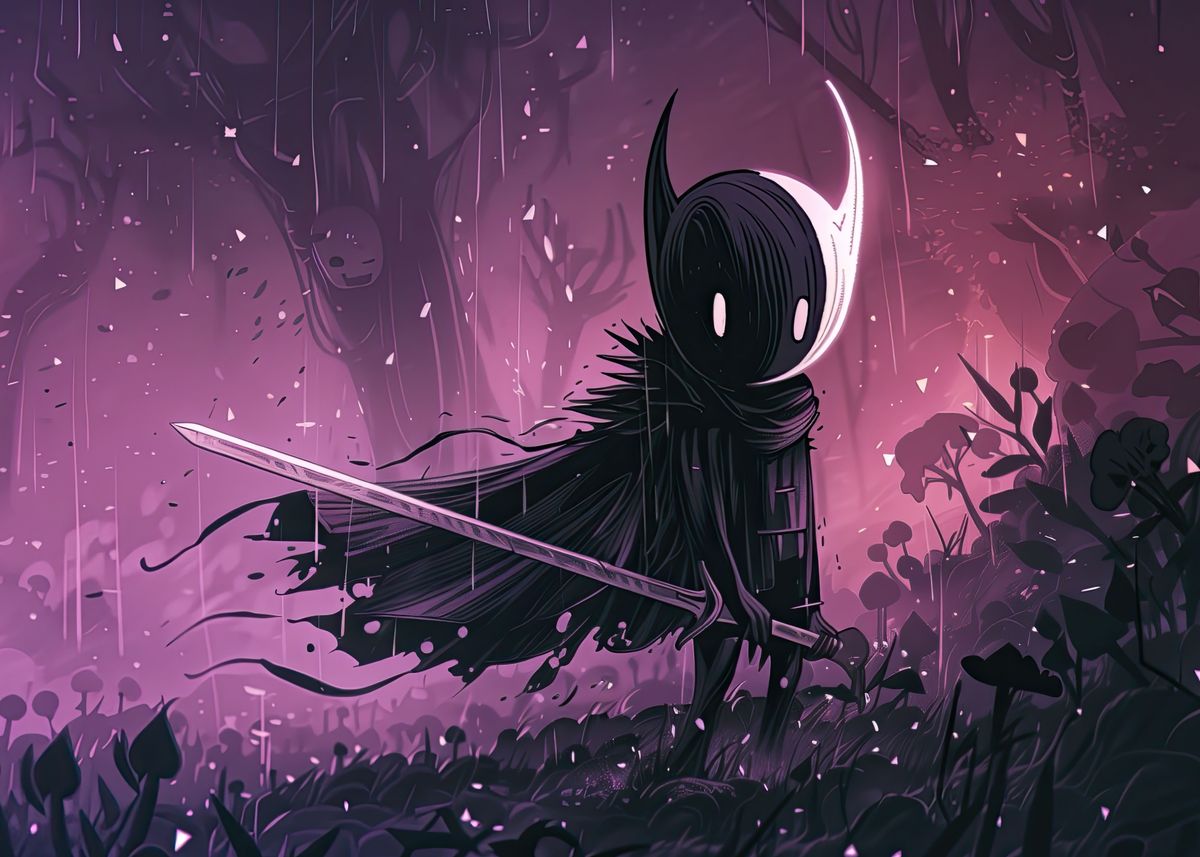 'Hollow Knight' Poster, picture, metal print, paint by tomahoc | Displate