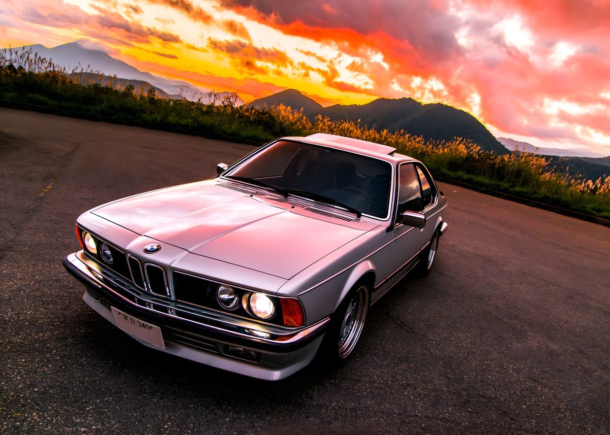 'BMW 6 Series E24' Poster, picture, metal print, paint by arto moro ...