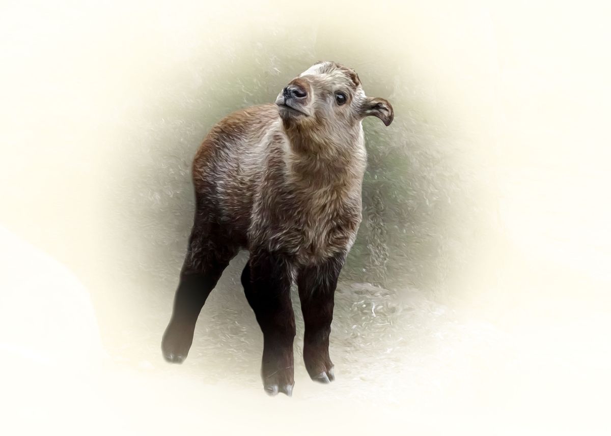 'Baby takin' Poster, picture, metal print, paint by Gyula Gvardián ...