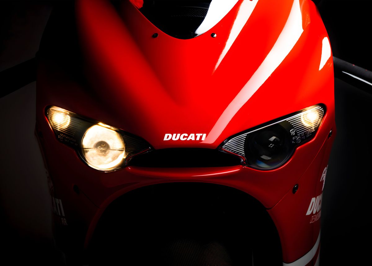 'Ducati Desmosedici RR Cls' Poster, picture, metal print, paint by Flux ...