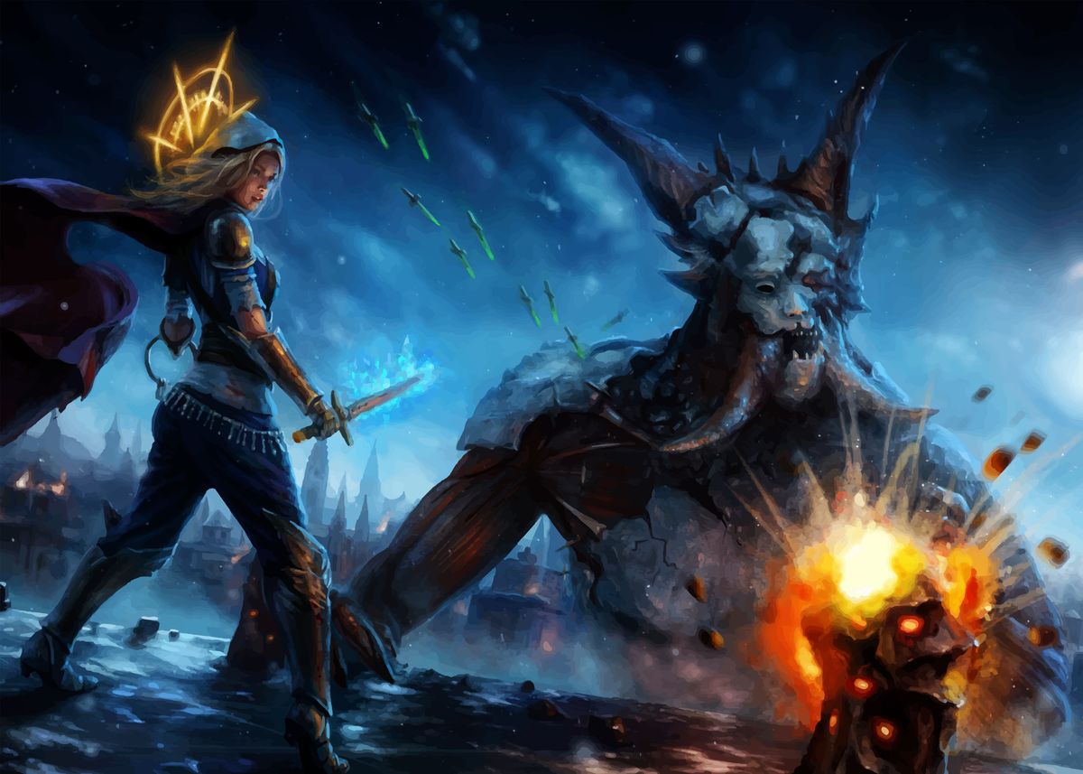 'Path of Exile' Poster, picture, metal print, paint by astuti xxx ...