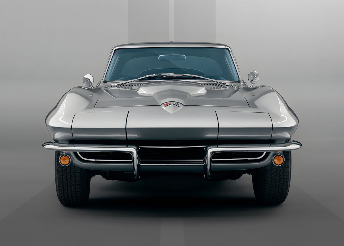 'Classic C2' Poster, picture, metal print, paint by Nex Project | Displate