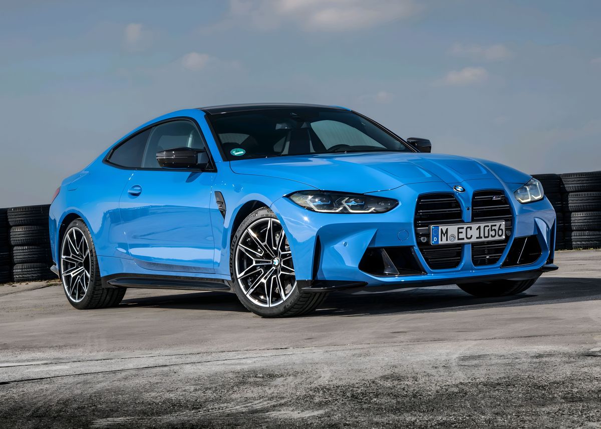 'Bmw M4 Competition ' Poster, picture, metal print, paint by Sport Cars ...