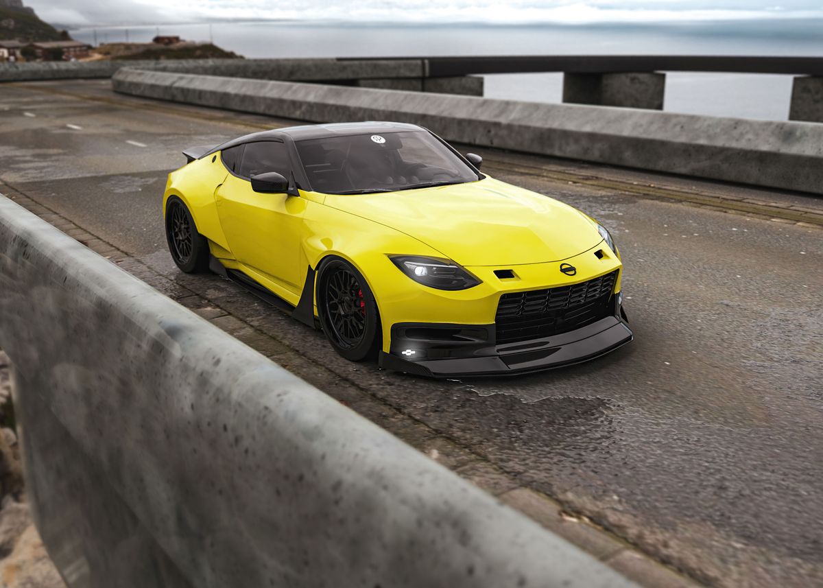 'Nissan 400z Fair lady' Poster, picture, metal print, paint by Monster ...