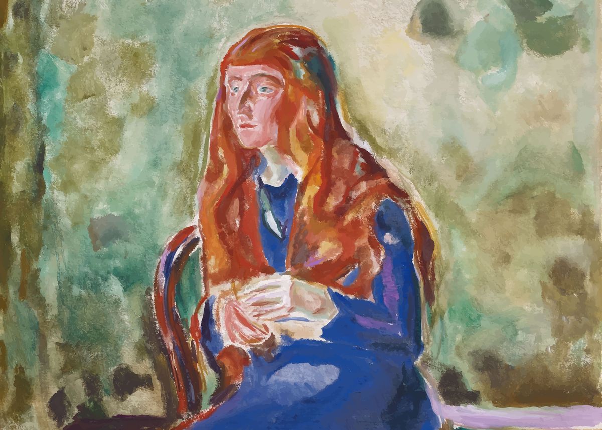 'Edward Munch' Poster, picture, metal print, paint by ArtGallery | Displate