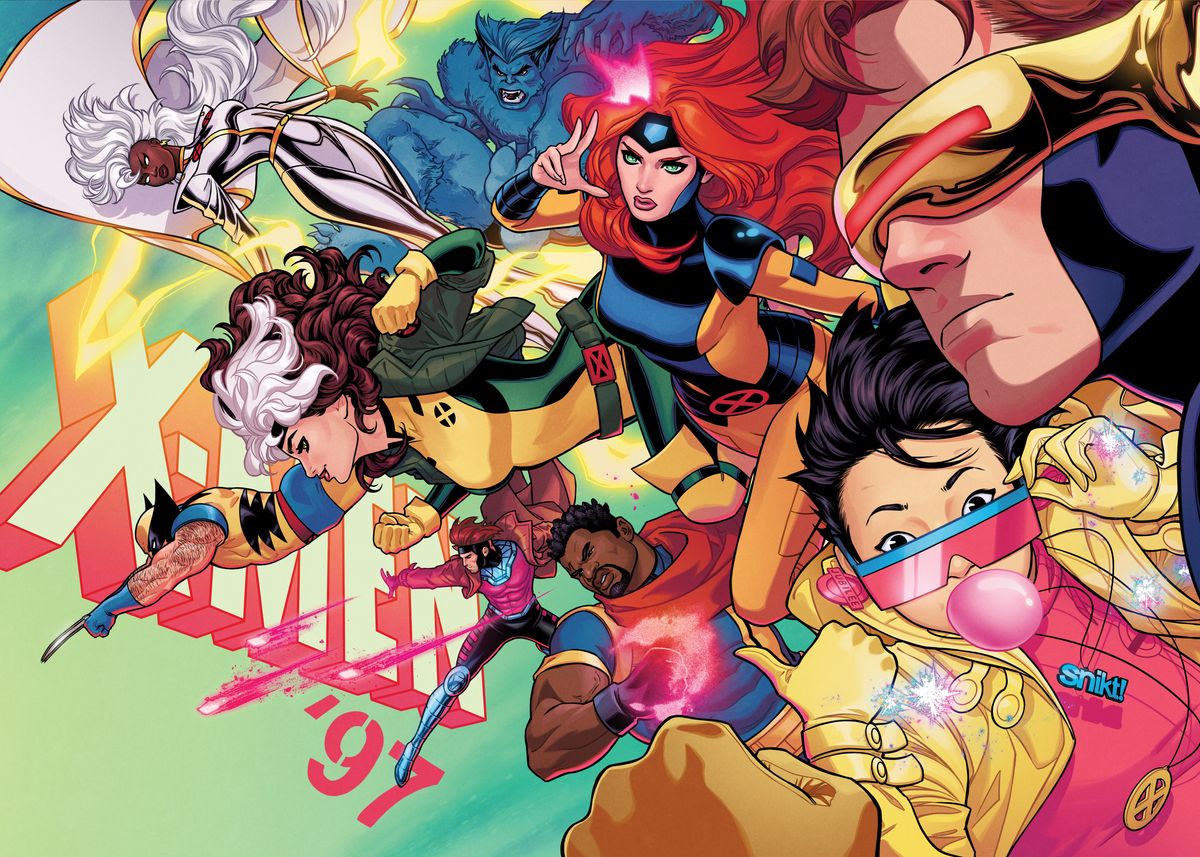 'X-MEN '97 ('24) Team Poste' Poster, picture, metal print, paint by ...