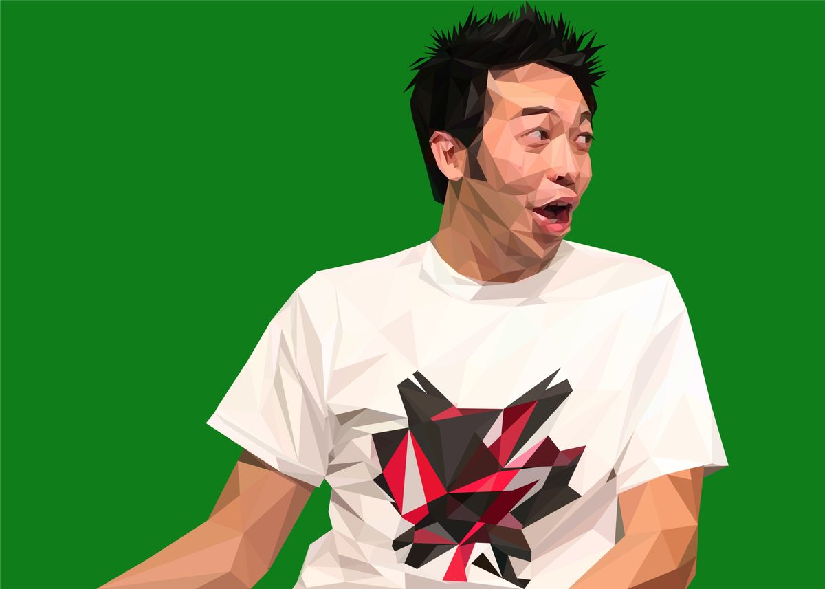 'pog champ surprise meme' Poster, picture, metal print, paint by ...