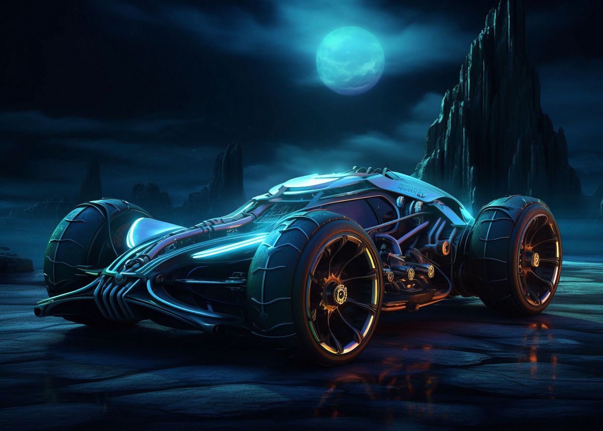 'Sport car Spada Codatronca' Poster, picture, metal print, paint by Md ...