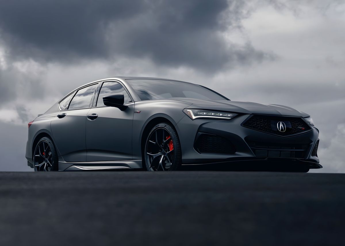 'Acura TLX Type S PMC' Poster, picture, metal print, paint by Sport Car ...