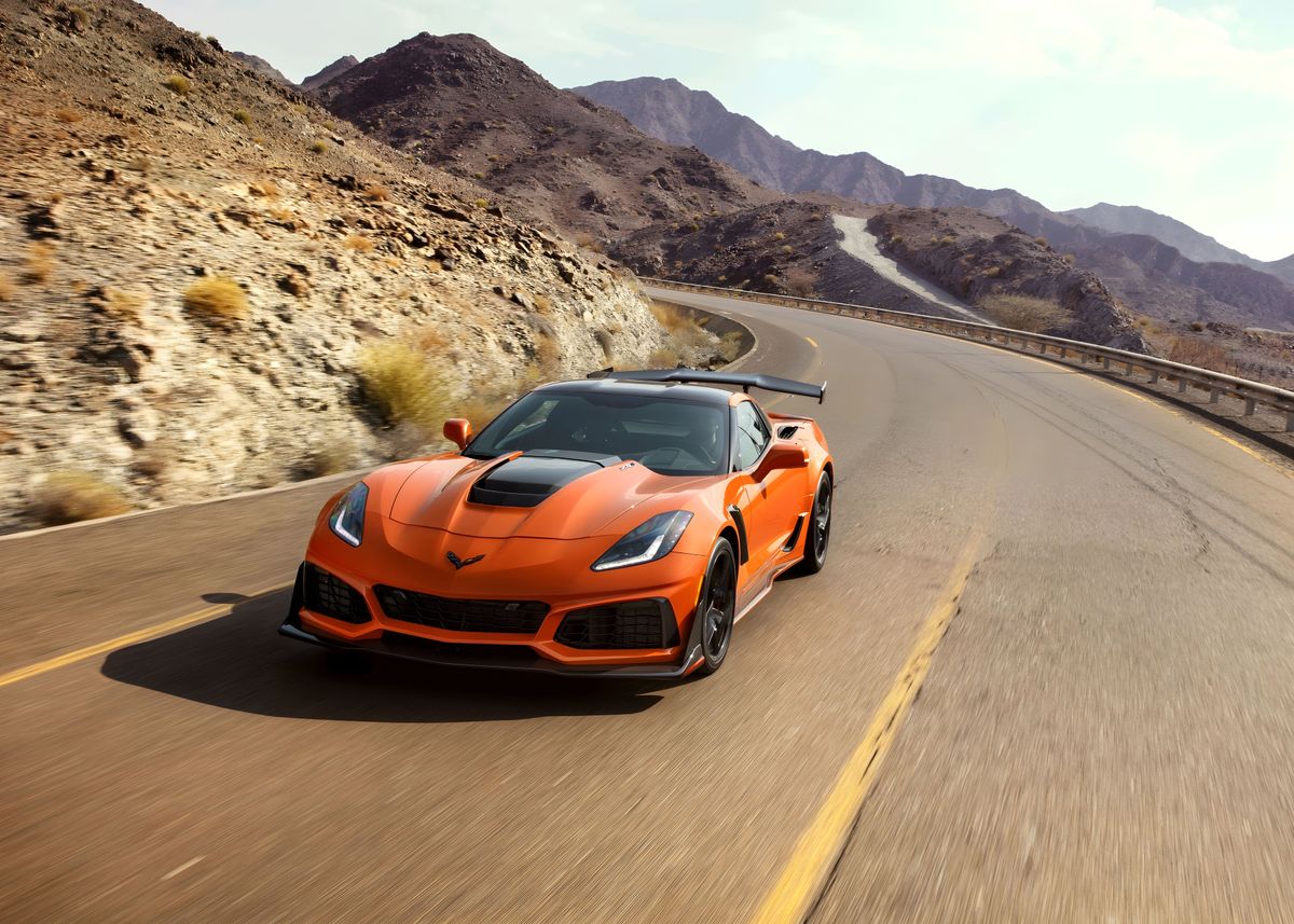 'Chevrolet Corvette ZR1' Poster, picture, metal print, paint by Sport ...
