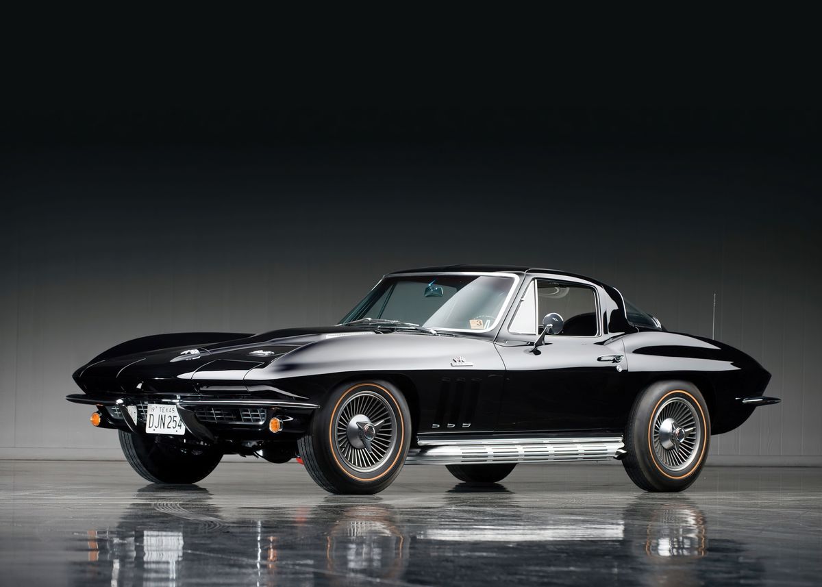 'Chevrolet Corvette C2' Poster, picture, metal print, paint by askadina ...